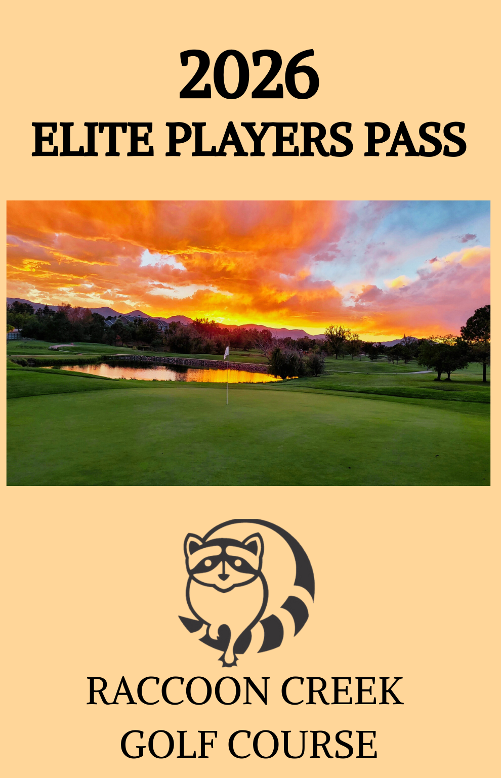 2026 Elite Players Pass (NEW PURCHASER) - Raccoon Creek Golf Course